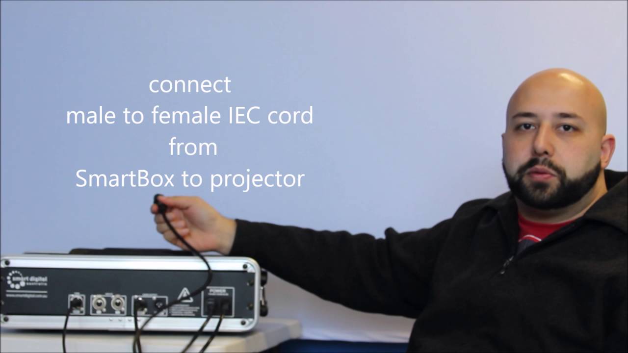 How to connect SmartBox Gold AV system - YouTube