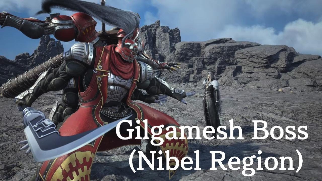 FINAL FANTASY VII Rebirth - Gilgamesh Boss (Nibel Region) - YouTube