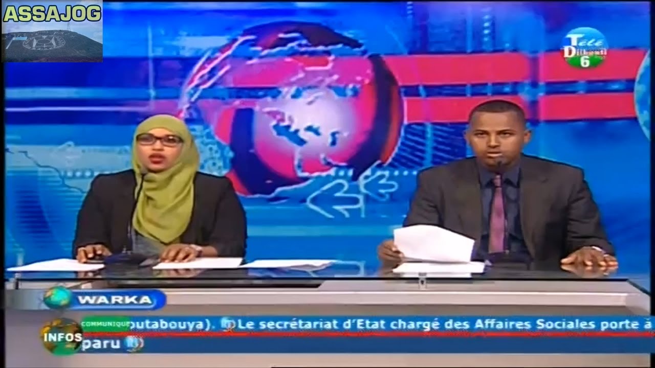Djibouti: Warkii Maanta 17/1/2017 - YouTube