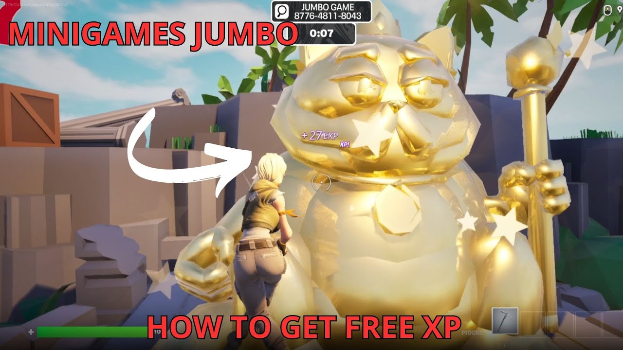 HOW TO GET FREE XP ON 15 + MINIGAMES JUMBO GAME MAP BY SQUEEZOS GET XP ...