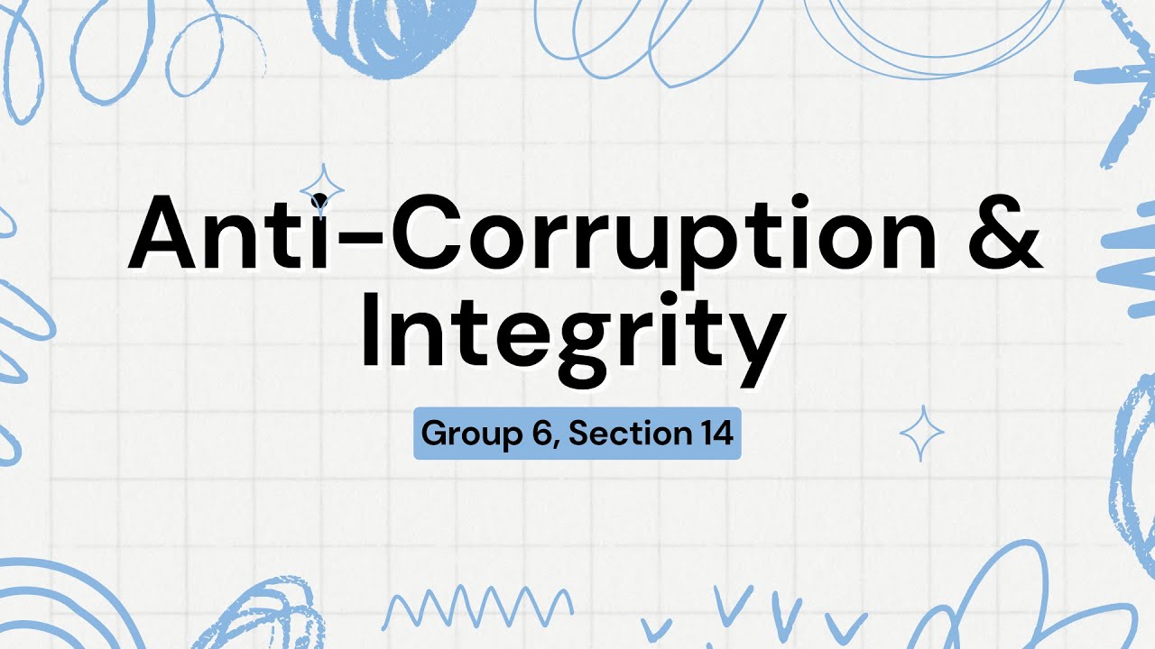 Anti-Corruption & Integrity (Bribery & Extortion): A Brief Overview ...