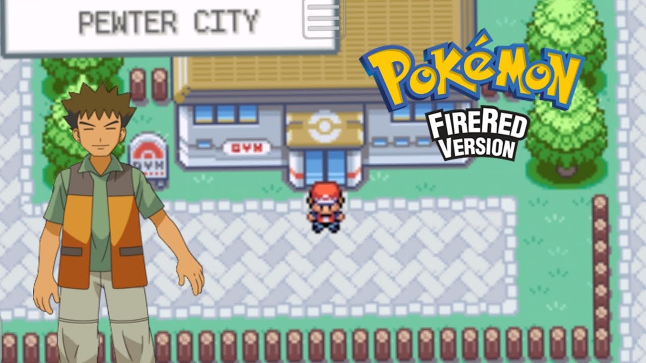 Pokemon fire red gameplay #4 our first gym badge - YouTube