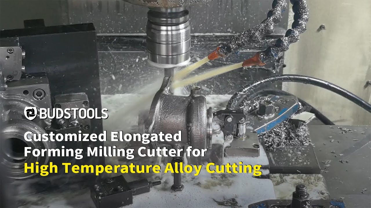 Customized elongated forming milling cutter for high temperature alloy ...
