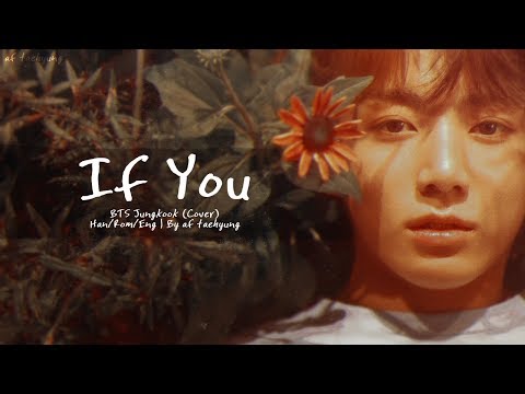 BTS Jungkook - IF YOU (Cover) (Color Coded Lyrics Han/Rom/Eng)