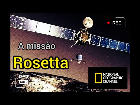A missão Rosetta! Documentario natgeo, national geographic dublado em português do Brasil ptbr