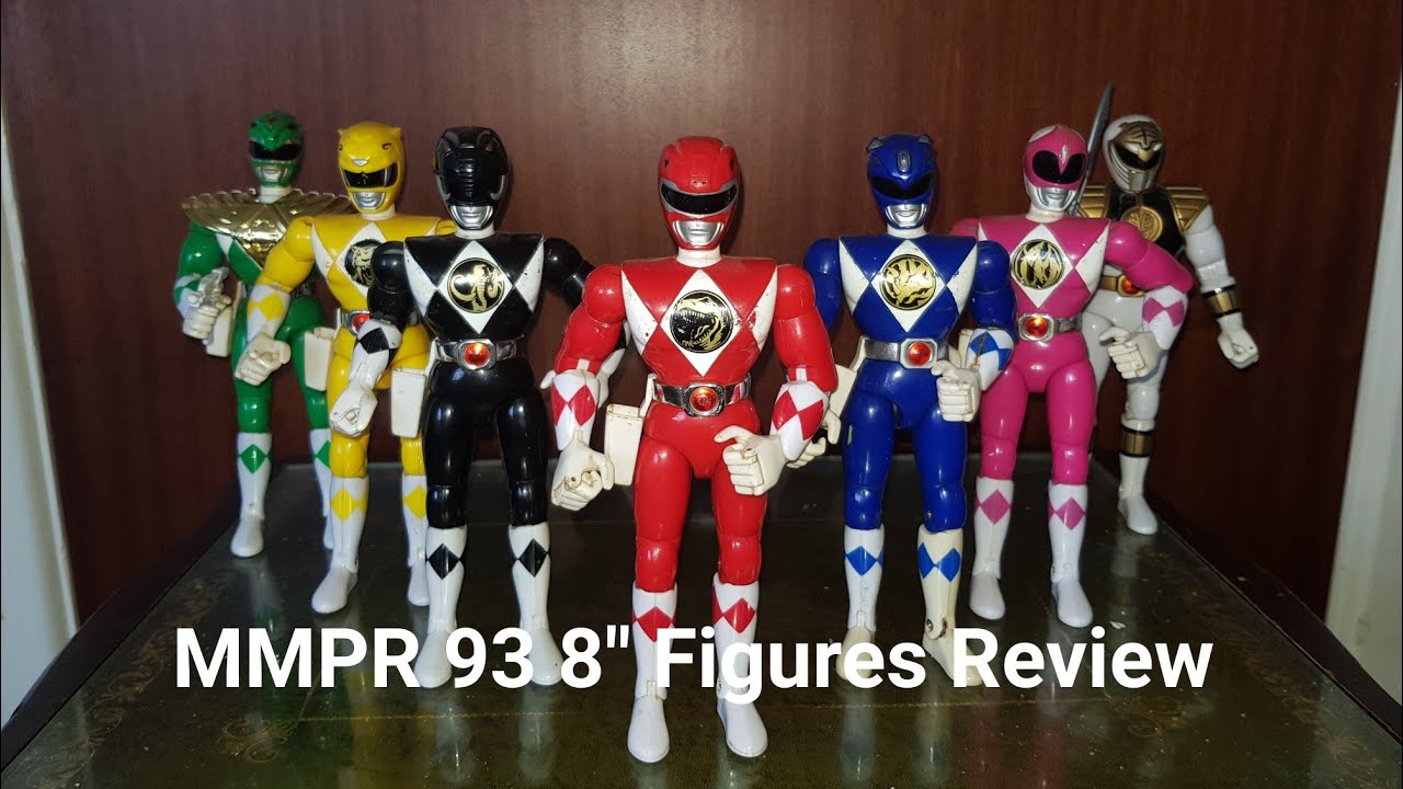 MMPR 93 8" Figures Review. - YouTube
