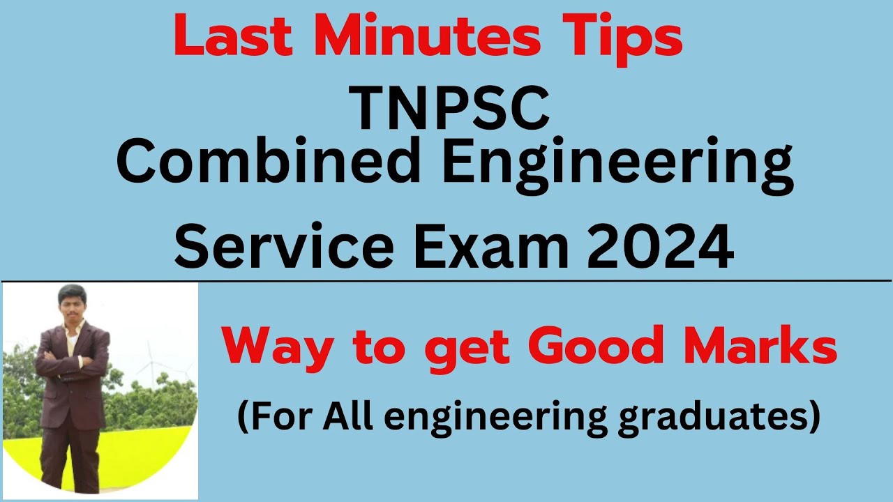 TNPSC- Combined Engineering Service Exam - Last minutes preparation ...