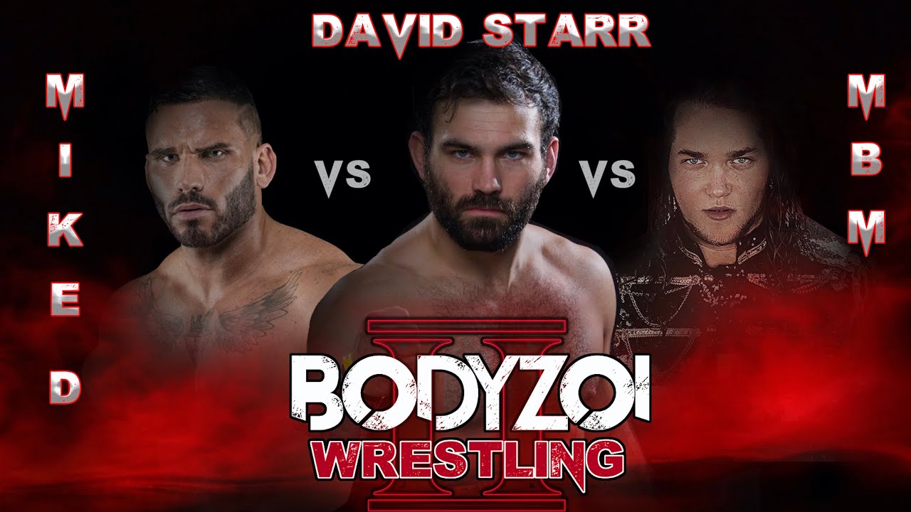 [FULLMATCH] DAVID STARR VS MIKE D VECCHIO VS MBM - BZW 2 - YouTube