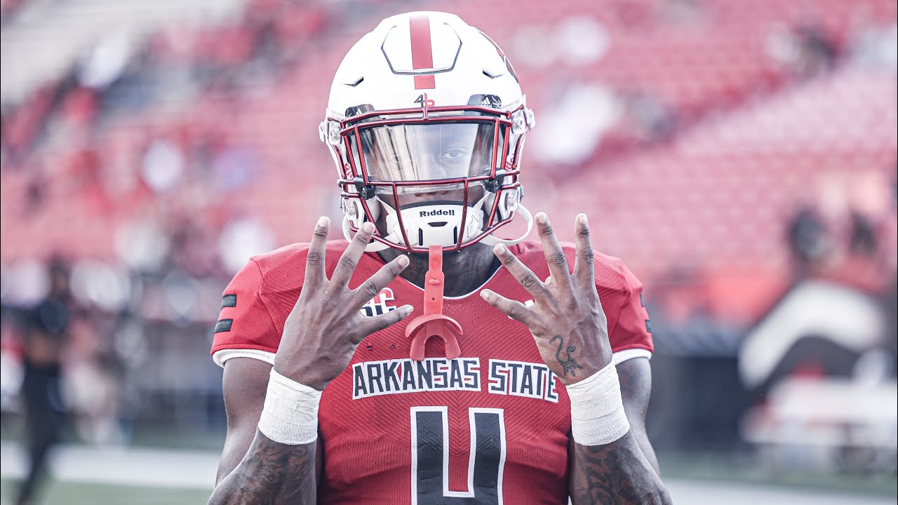 MY FIRST COLLEGE TOUCHDOWN!! Arkansas State VS Grambling State 2022 ...