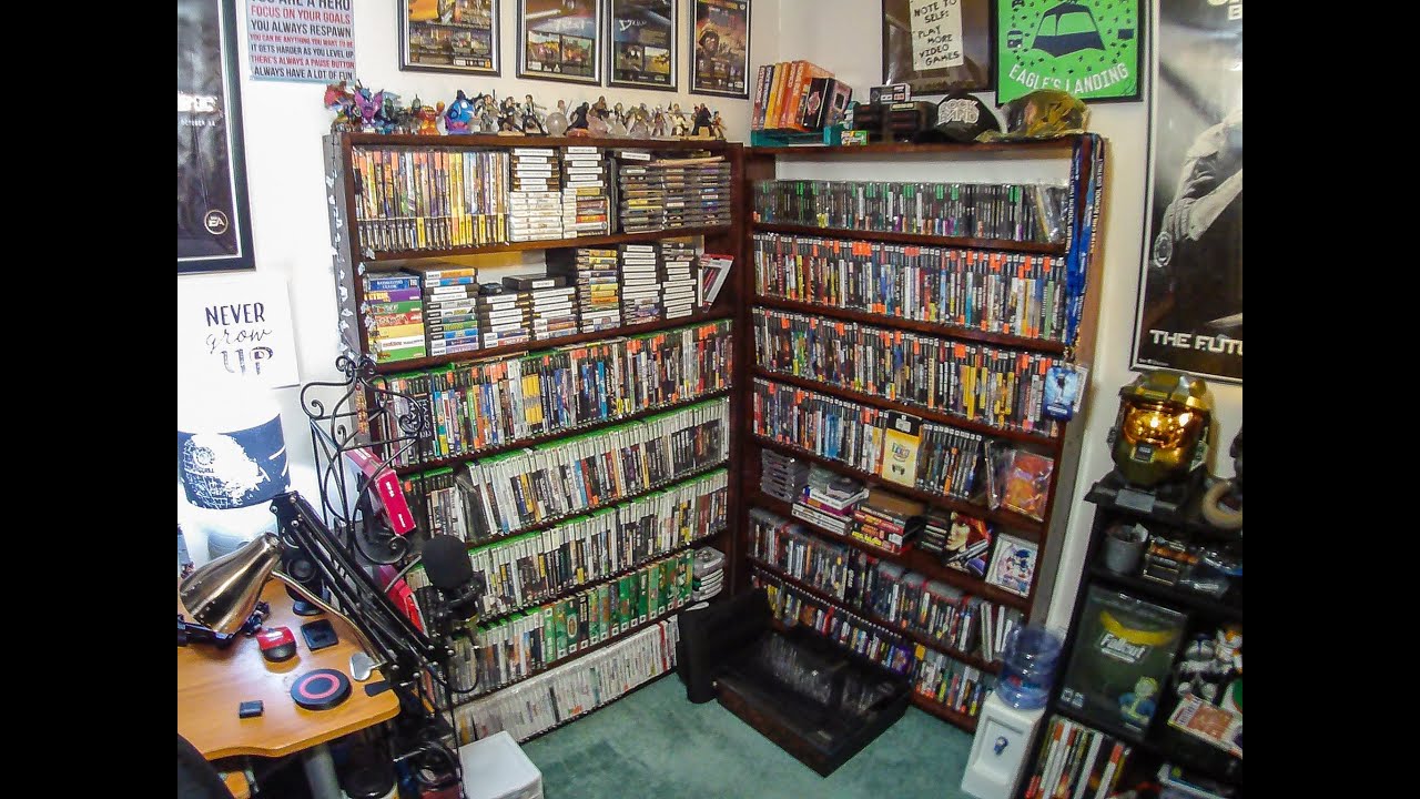 Closer Look at my Video Game Collection - 2021 - YouTube