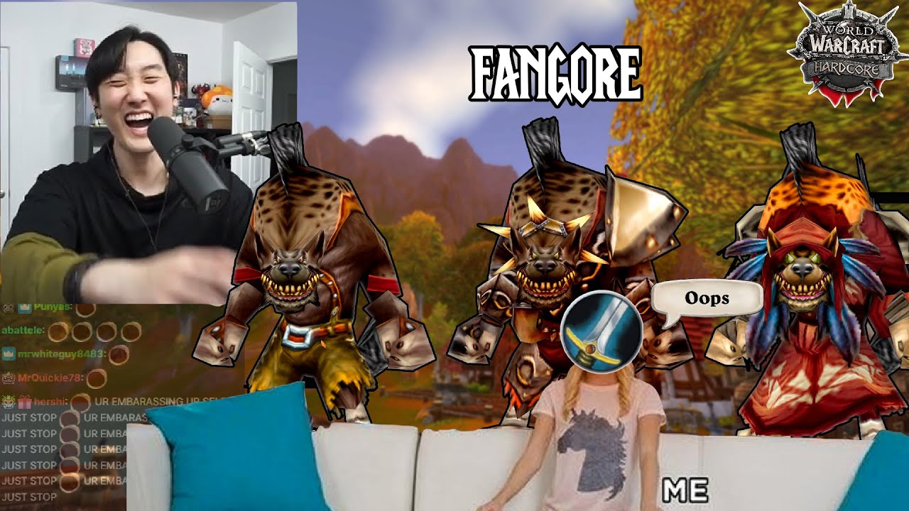 Death #3 Hardcore Classic Warrior vs Fangore - YouTube