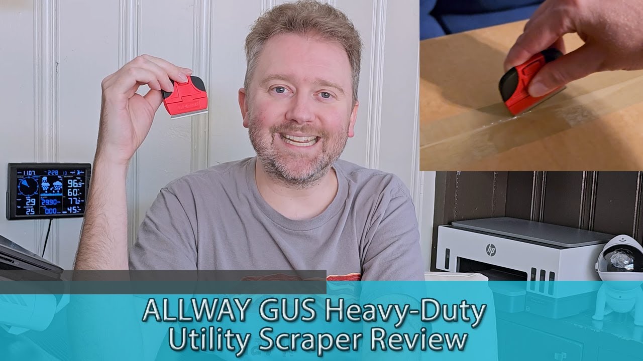ALLWAY GUS Heavy Duty Utility Scraper Review: The Best Tool for Tough ...