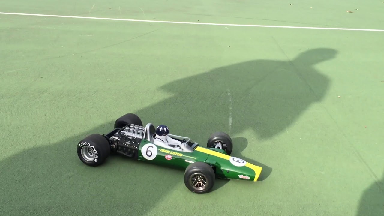 1/10 scale RC Lotus 49 _ Graham Hill - YouTube