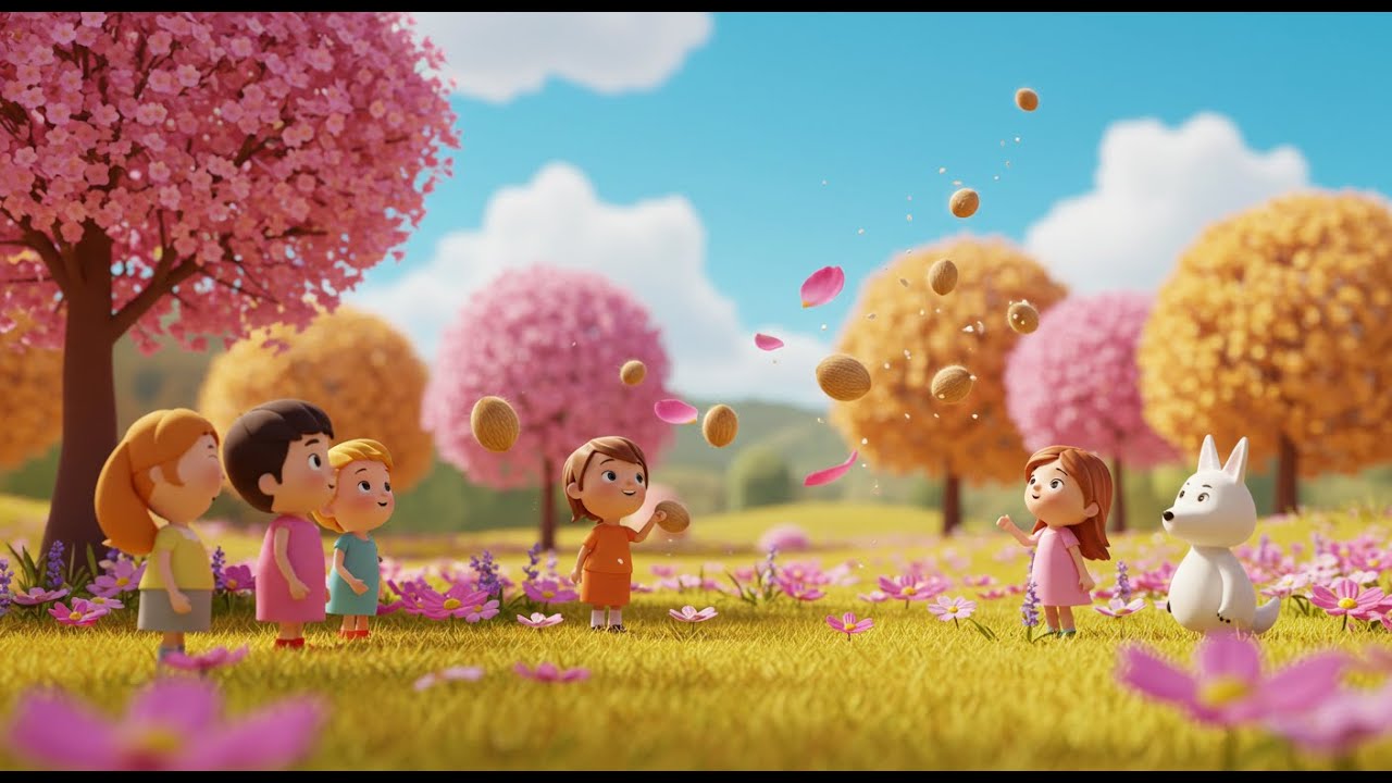 The Dreamy Dandelion Drift 🌼💨 | Animated Nursery Rhyme for Toddlers ...