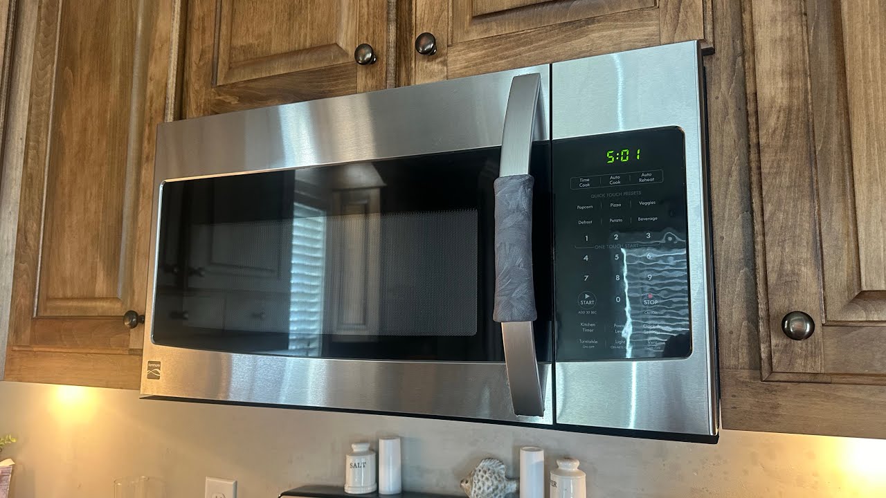 Kenmore 790.80323310 Microwave Oven - YouTube