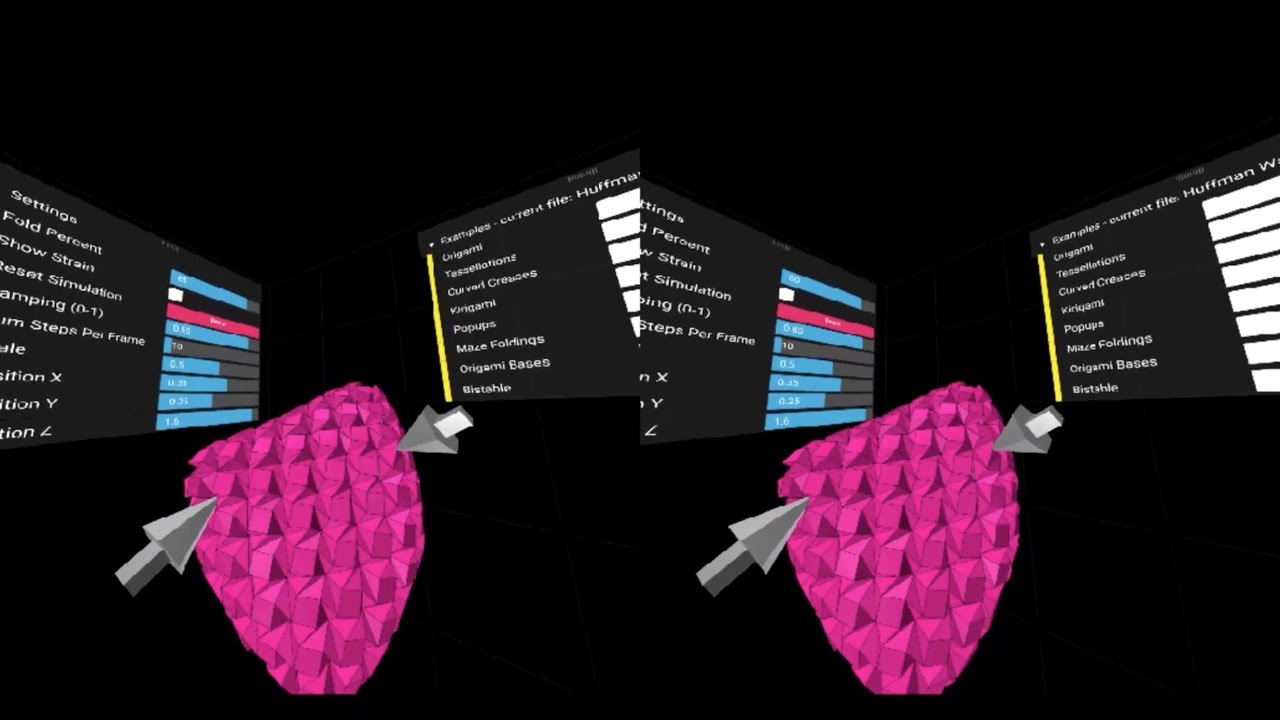Origami Simulator VR Demo - YouTube
