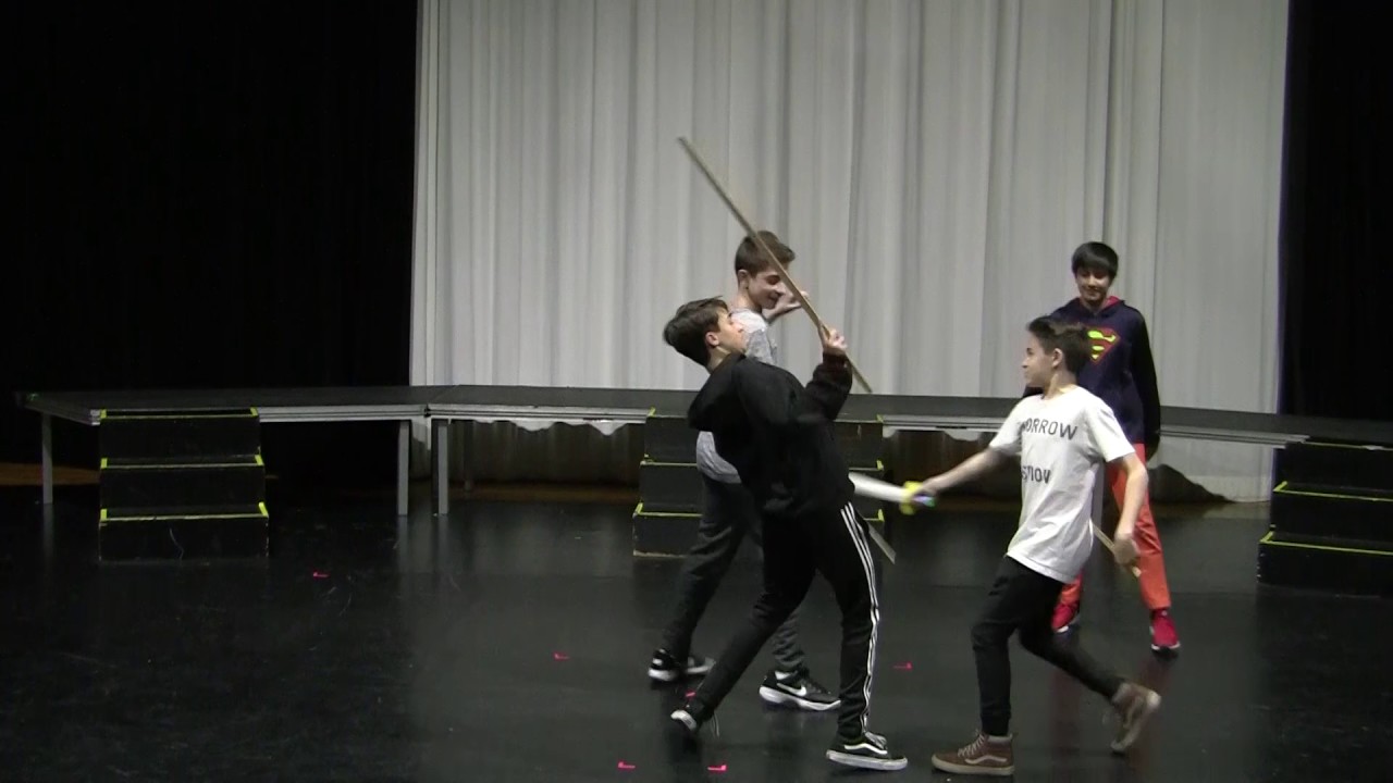 Act 1, Scene 1: Sampson, Gregory, Abram, Tybalt, Benvolio and Prince ...