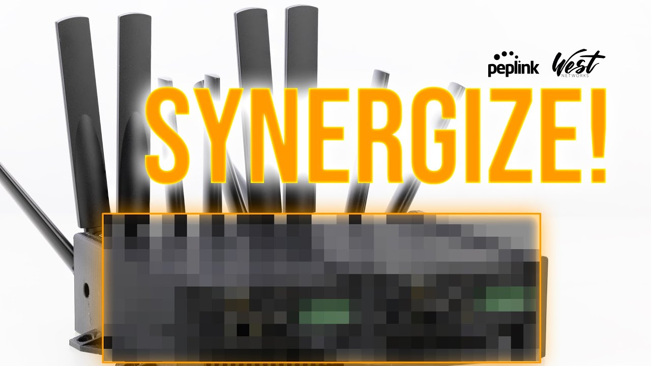 Quad 4G bonding router for under $2500 with Peplink Synergy mode! - YouTube