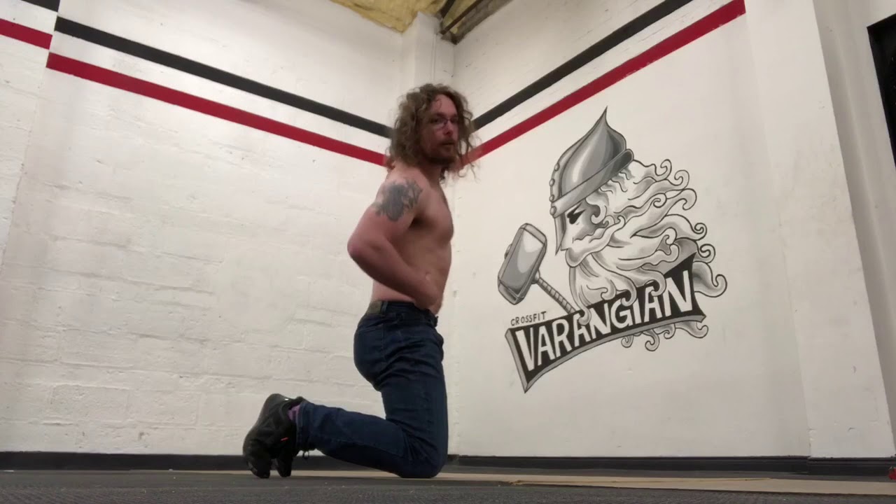 How to loosen a stiff spine - YouTube