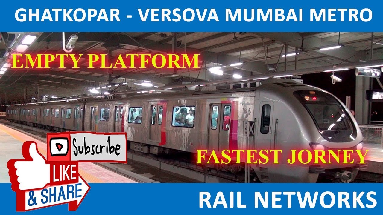 GHATKOPAR VERSOVA METRO - YouTube