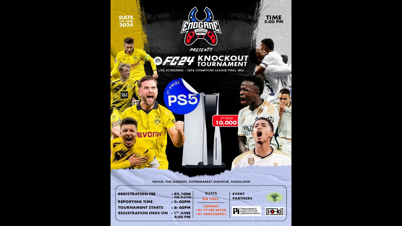FC24 KNOCKOUT TOURNAMENT | ENDGAME ESPORTS | 01 06 24 - YouTube