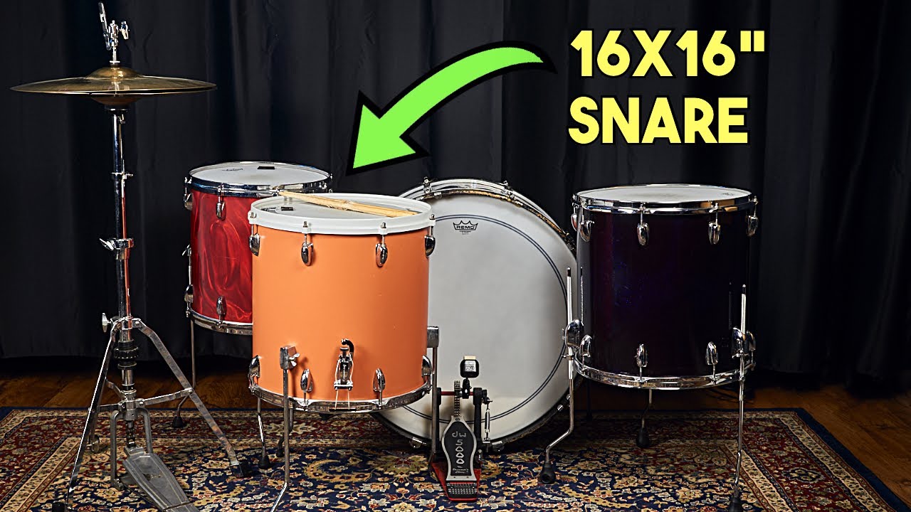 Massive Drums, Massive Sound: Capturing the Power of Huge Drums! - YouTube