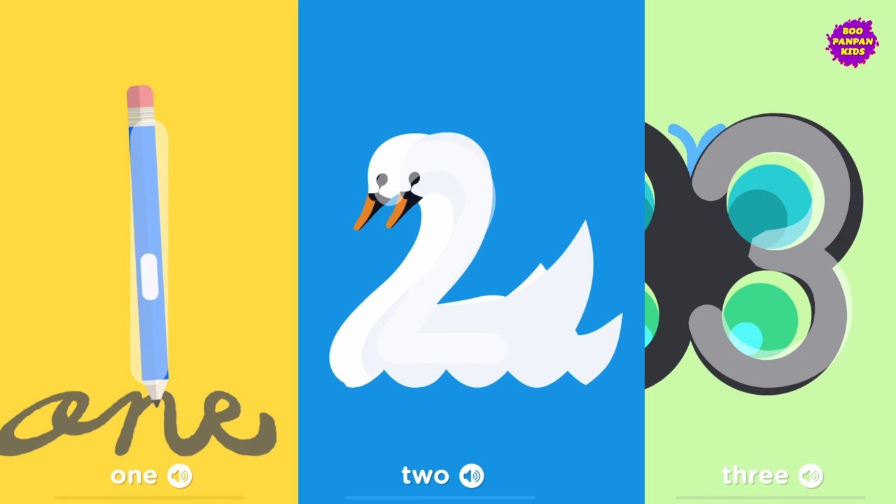 Tracing Number 1-5 Lingokids |Boopanpankids - YouTube