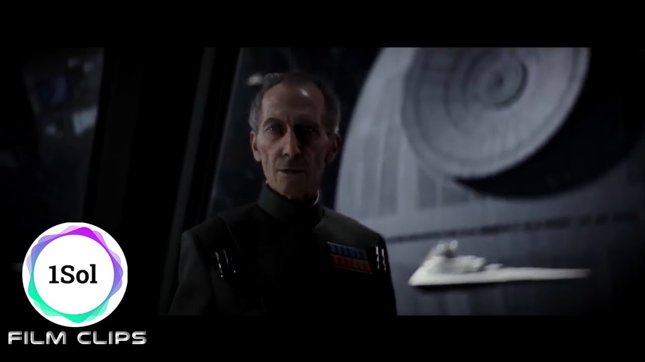 Star Wars: Rogue One (2016) - Grand Moff Tarkin scene - 1Sol Film Clips ...
