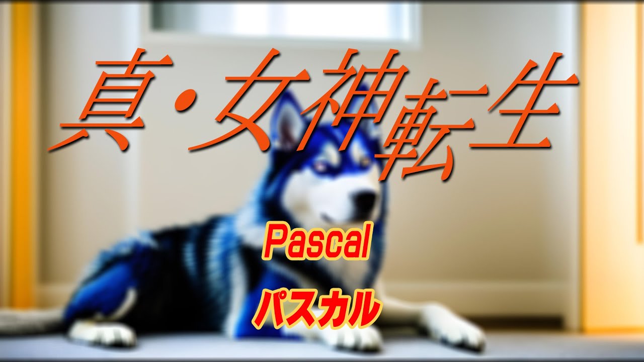 【アレンジ・真女神転生 Pascal ～ パスカル】 shinmegamitensei パスカルのテーマ 女神転生 megaten smt ...