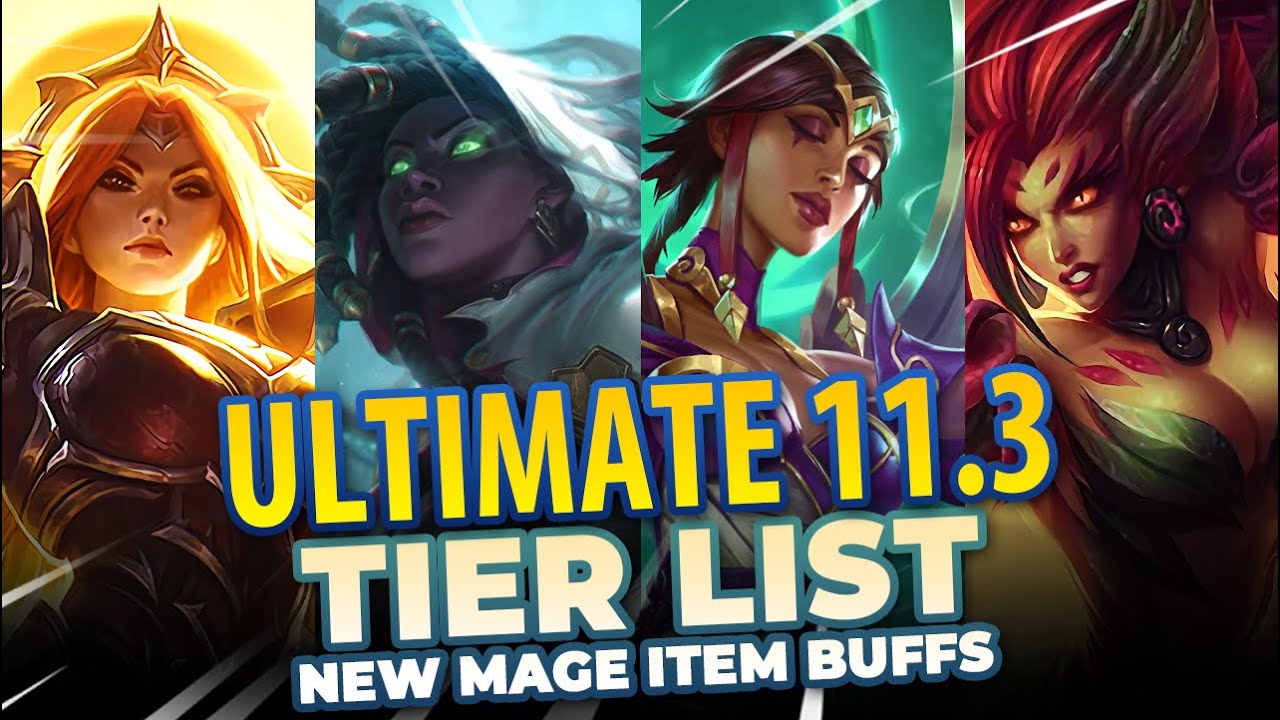 THE ULTIMATE SUPPORT TIER LIST FOR PATCH 11.13 (HUGE CHANGES!) - League ...