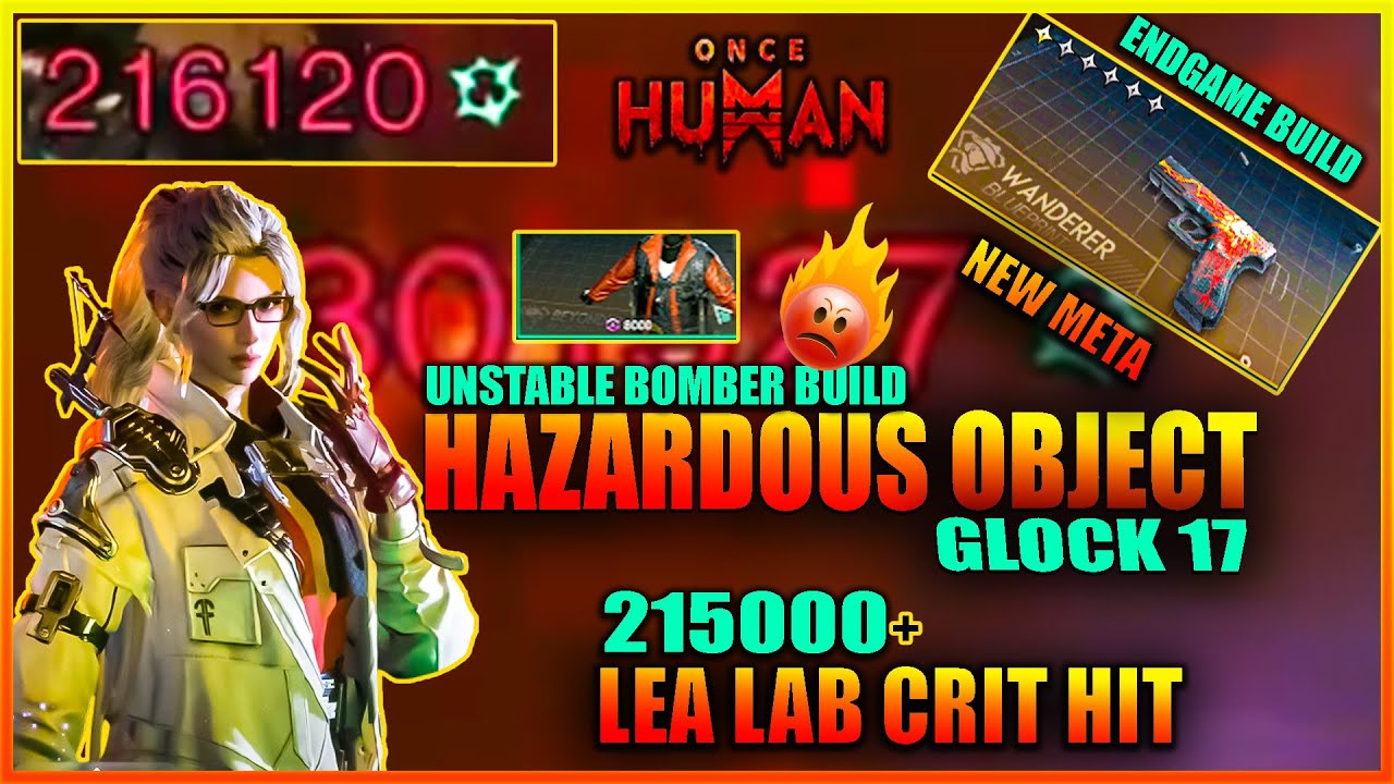 ENDGAME UNSTABLE BOMBER HAZARDOUS OBJECT GLOCK17 BUILD WITH MASSIVE DPS ...