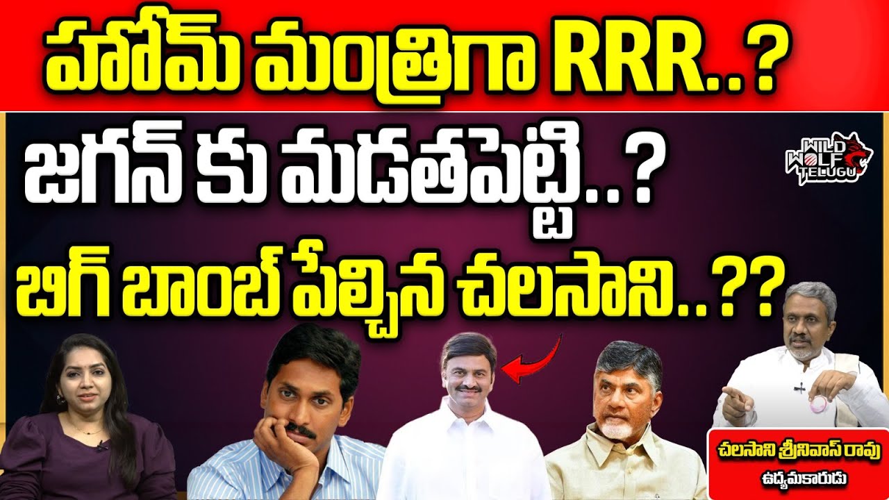 Chalasani Srinivas Rao About MP Raghu Rama Krishnam Raju | Chandrababu ...