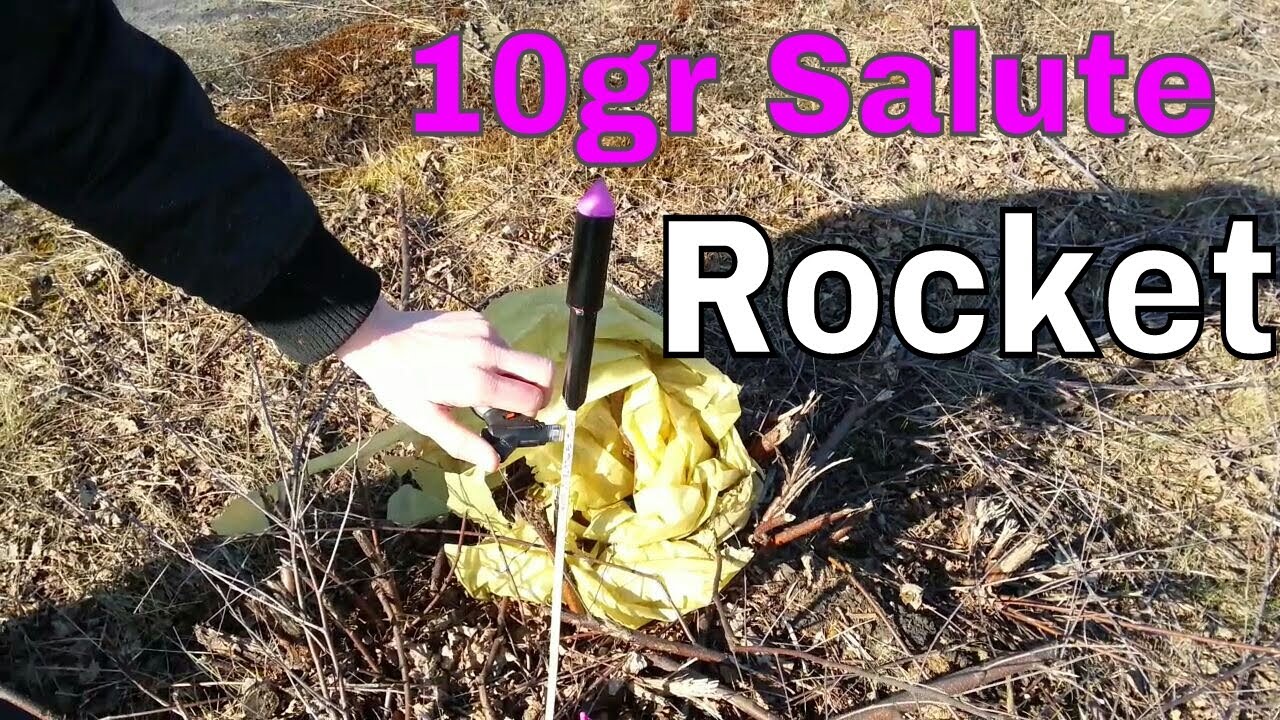 10gr BKS Salute Rocket -Selfmade- *WATCH* HD - YouTube