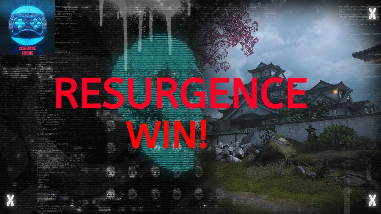 Call Of Duty Resurgence Win - YouTube
