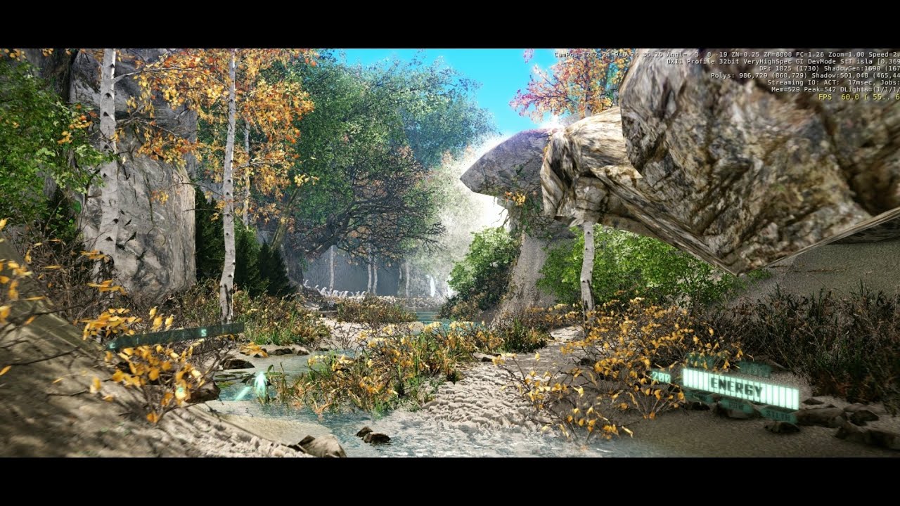 CryENGINE 3 DX11 Tessellation My Map - YouTube