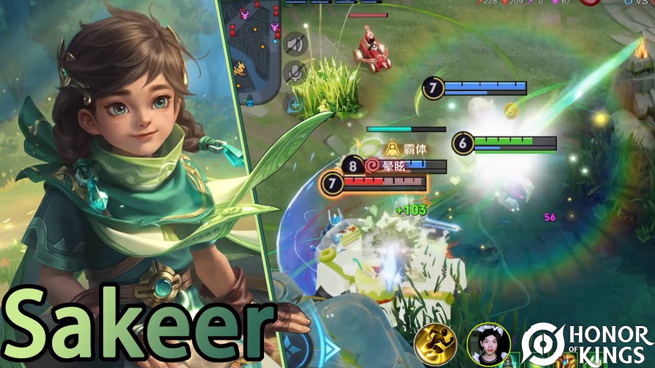Honor of Kings（Sakeer）Proteja os heróis dos companheiros de equipe com ...