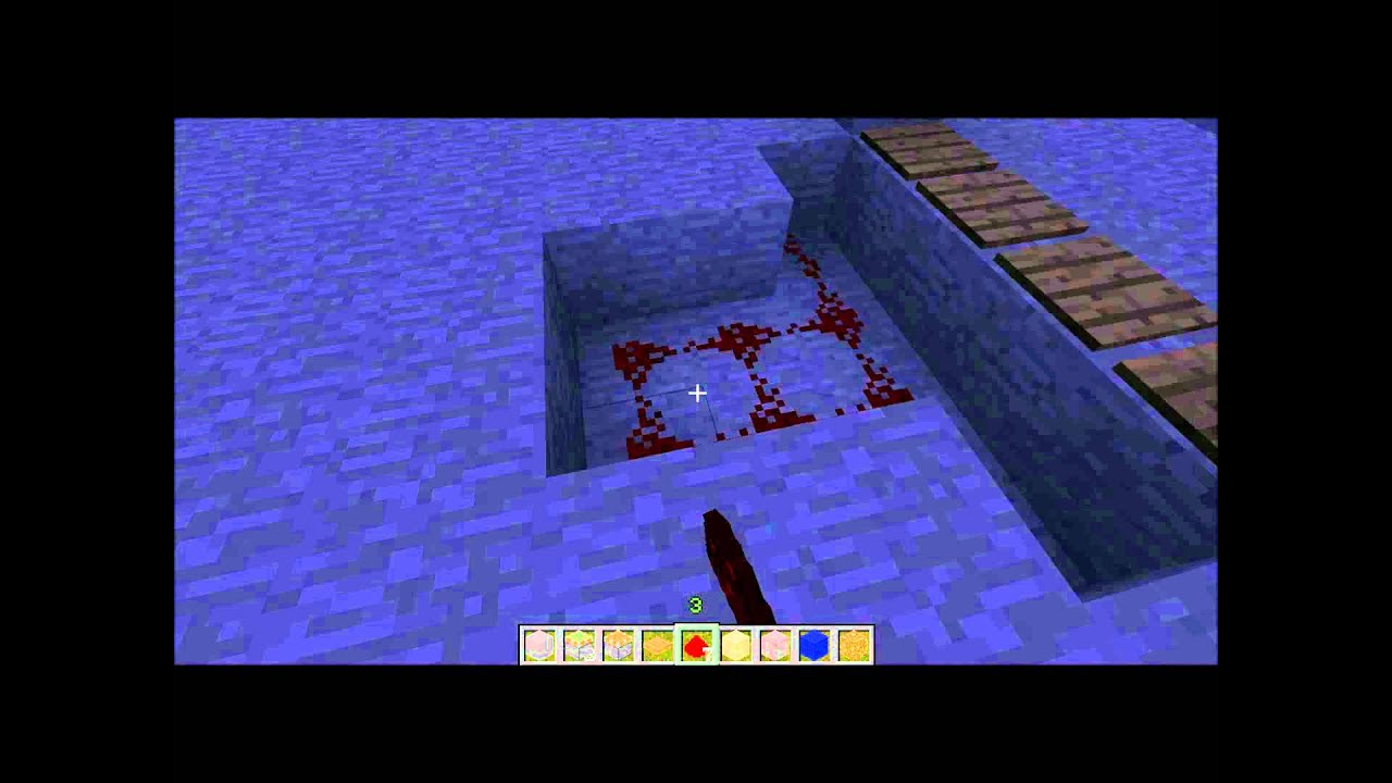 Minecraft Tutorial: Simple Goal and Scoring Mechanism - YouTube