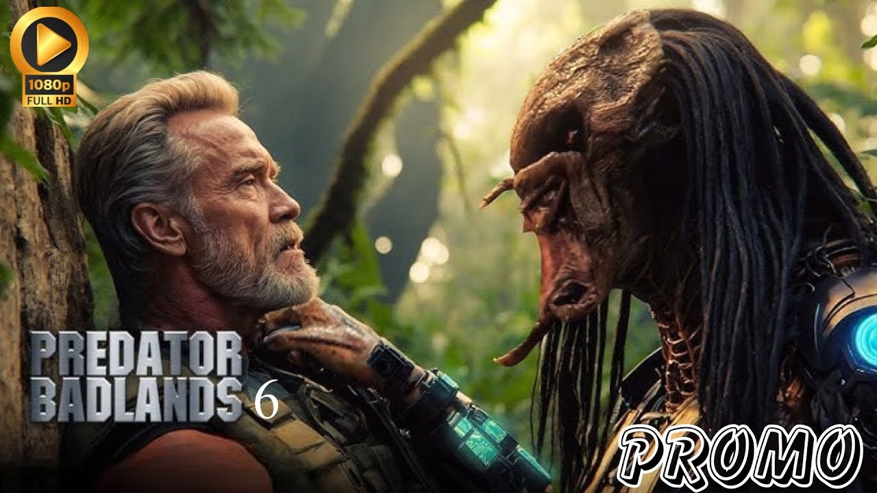 Predator 6: Badlands – Trailer Release Details (2025) Schwarzenegger ...