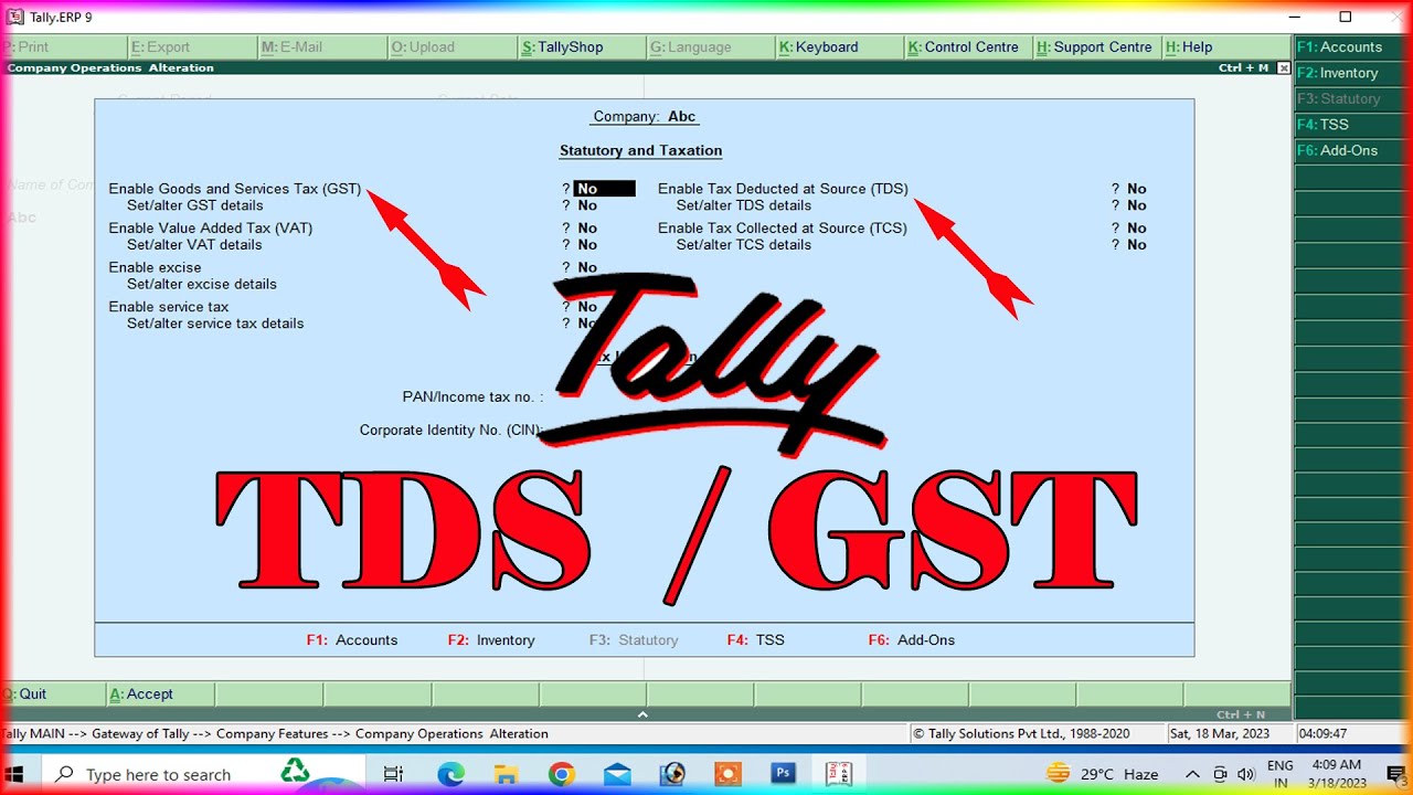 tds in tally erp 9 | tds in tally | tally erp 9 | tally | tds | gst in ...