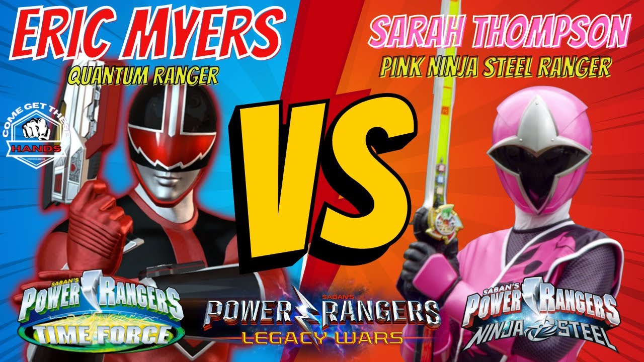 Power Rangers Legacy Wars | Quantum Red Ranger Eric Myers Vs Pink Ninja ...