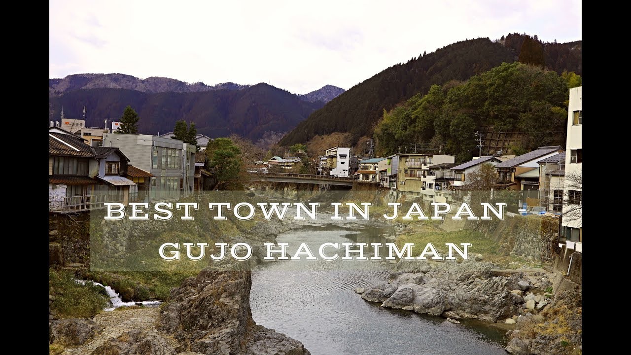 JAPAN'S WATER CITY - AMAZING DAY AT GUJO HACHIMAN - YouTube