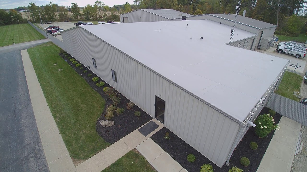 Carlisle RhinoBond Gray TPO RetroFit Reroofing System - YouTube