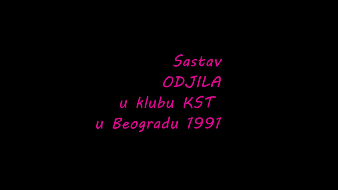 ODJILA klub KST Beograd 1991 (uživo) audio - YouTube