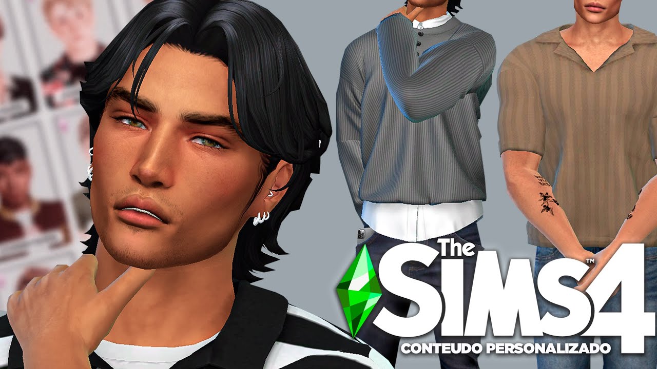 Mega Pack De Roupas Masculinas The Sims 4 Youtube