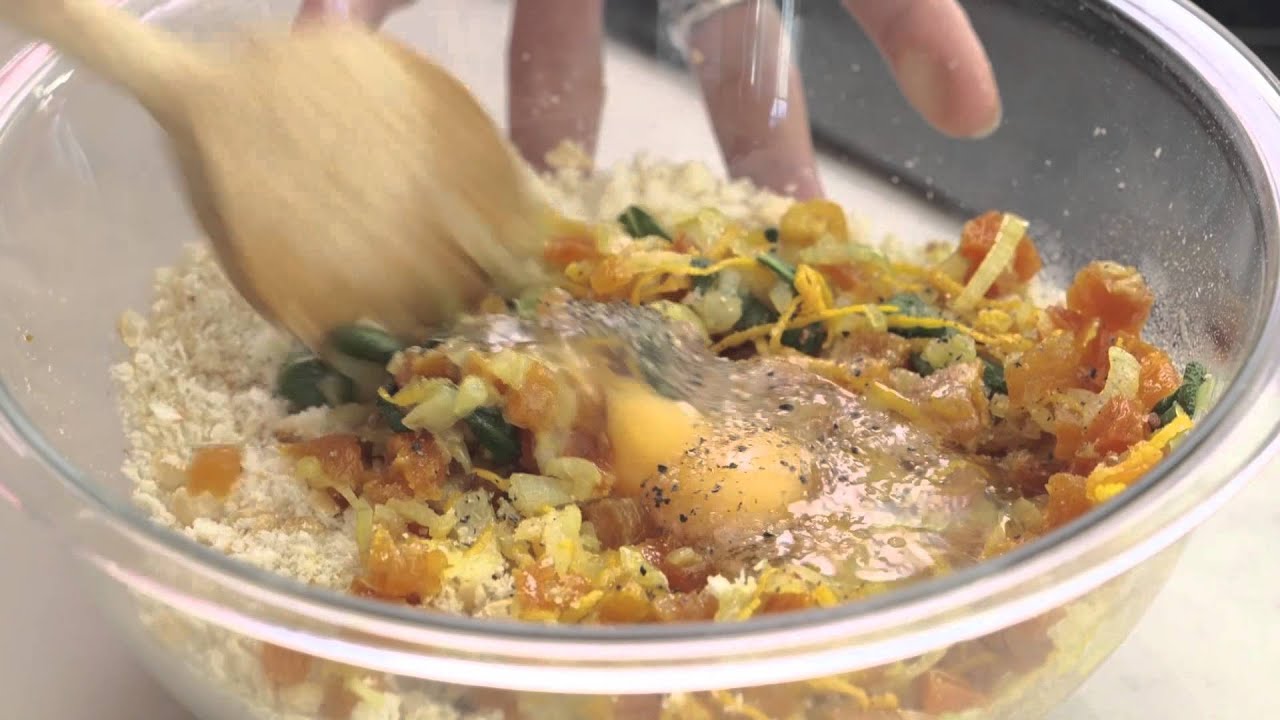Roast Turkey with Citrus, Sage and Apricot stuffing - YouTube
