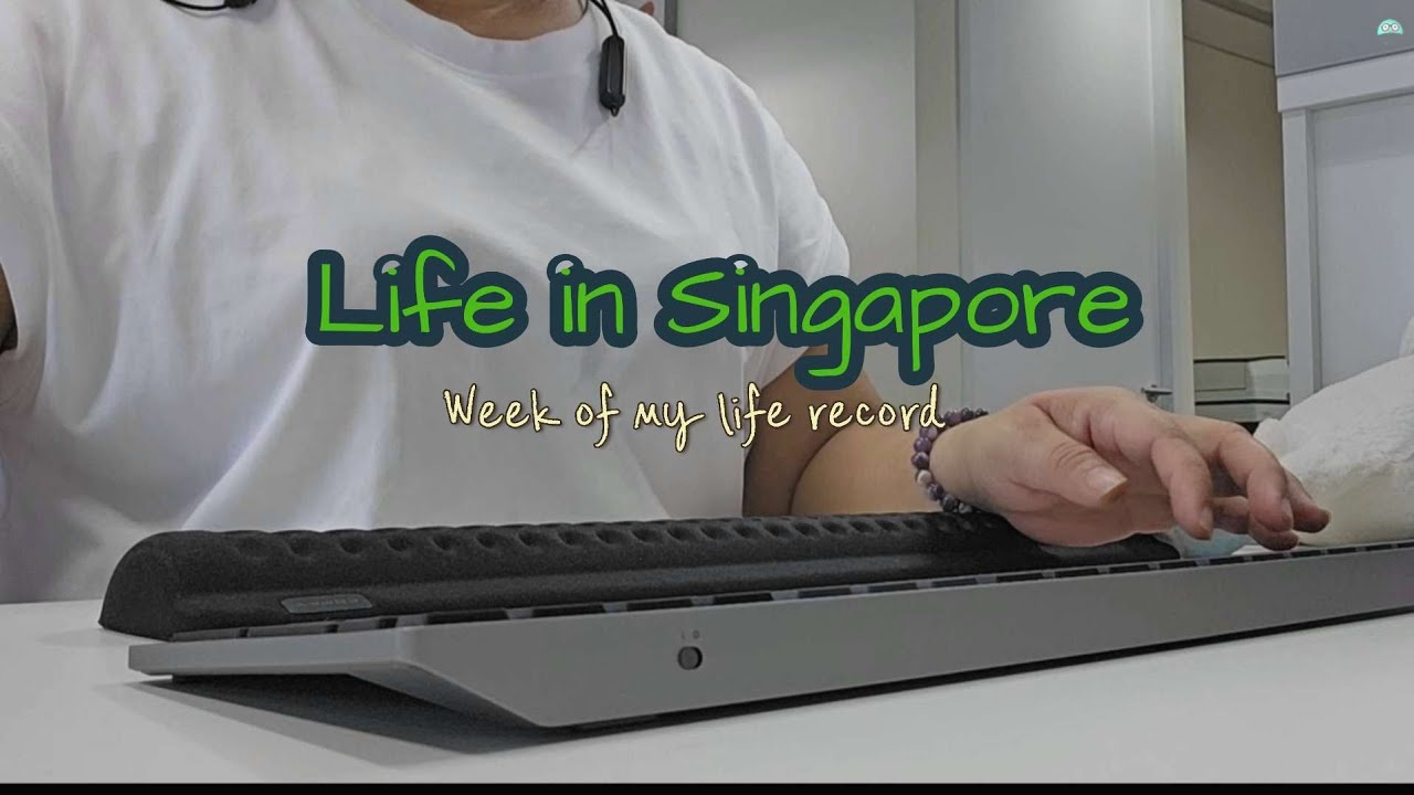 Vlog - Simple days living in Spore | Office Employee 9 to 6 work 💻 life ...