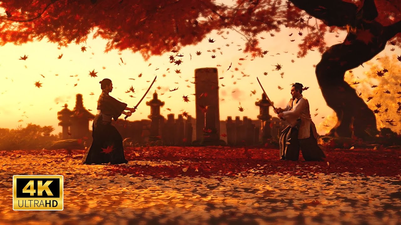 The Good Ending - Jin vs Lord Shimura - Ghost of Tsushima [4K] - YouTube