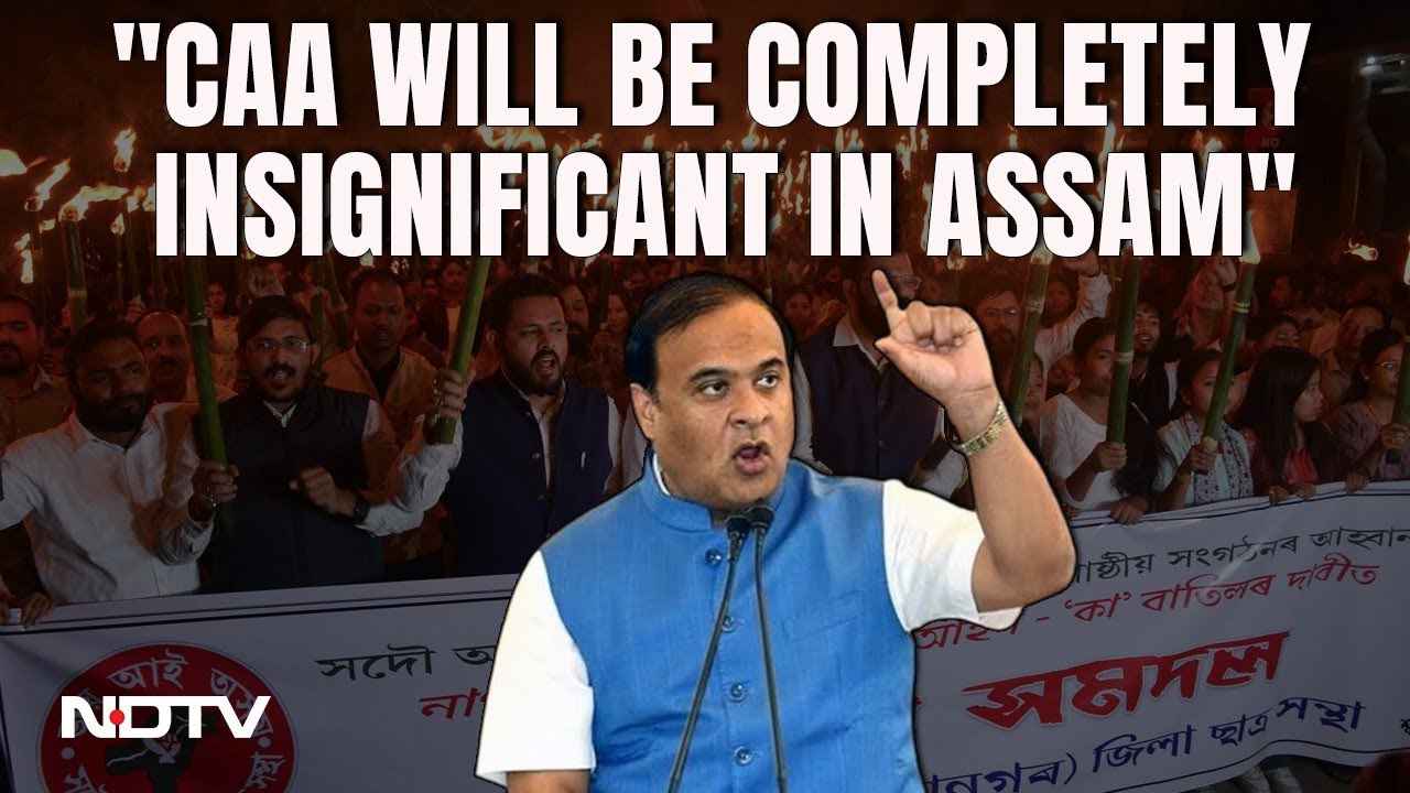 CAA News | Himanta Sarma Plays Down Potential Impact Of Citizenship Law ...
