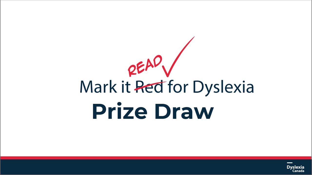 Mark It Read 2022 - Prize Draw - YouTube