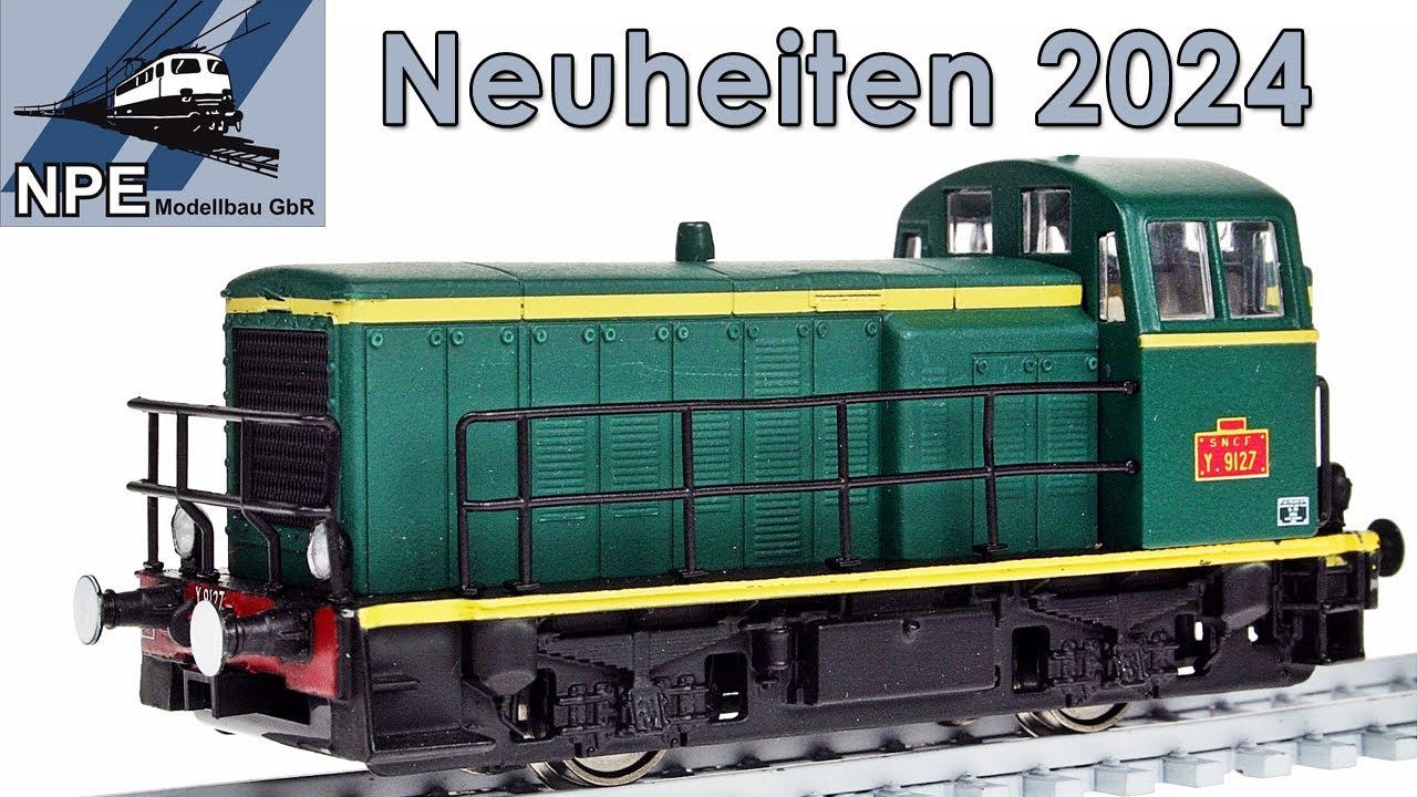 NPE Modellbahn Neuheiten 2024 | Spur H0, TT - YouTube